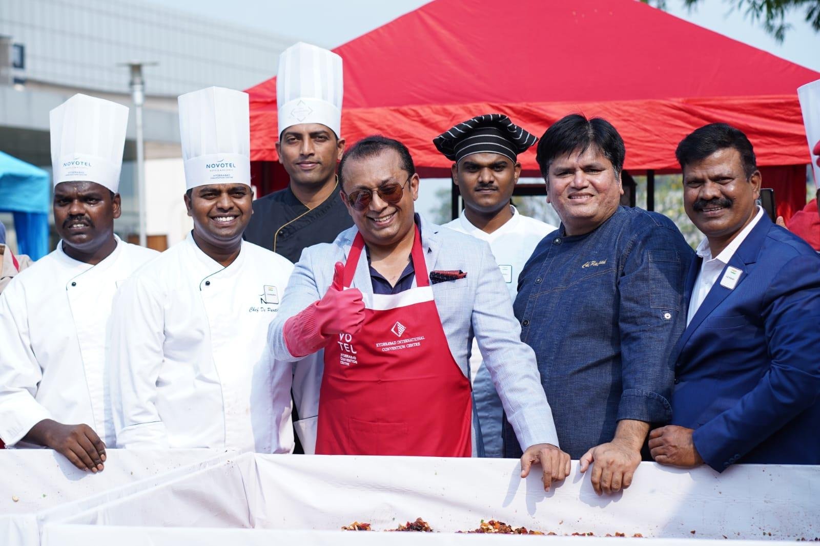 Novotel's Grand Festive Cake Mixing Celebration