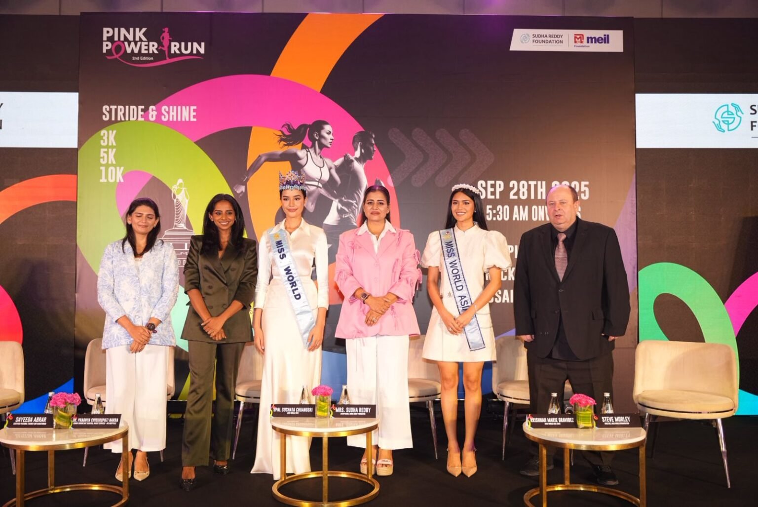 Pink Power Run 2025 in Hyderabad FridayWall