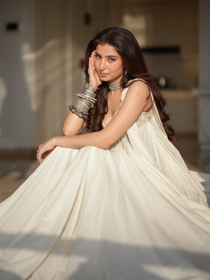 Sara Arjun Stuns in Custom Rohit Bal Outfit | Elegant Couture Look ...